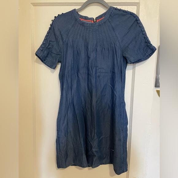 Ted Baker London | Dresses | Ted Baker Color By Number Denim Dress ...